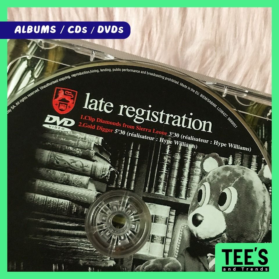 Kanye West - Late Registration (Deluxe - 2 CD), Hobbies & Toys, Music ...