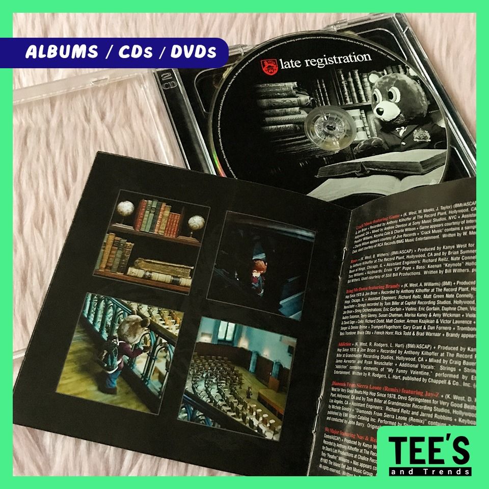 Kanye West - Late Registration (Deluxe - 2 CD), Hobbies & Toys, Music ...
