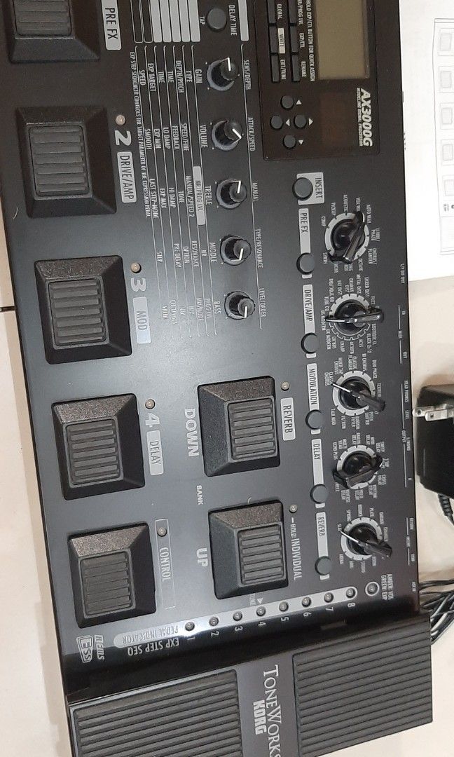Korg AX3000G guitar effects, Hobbies & Toys, Music & Media, Musical ...