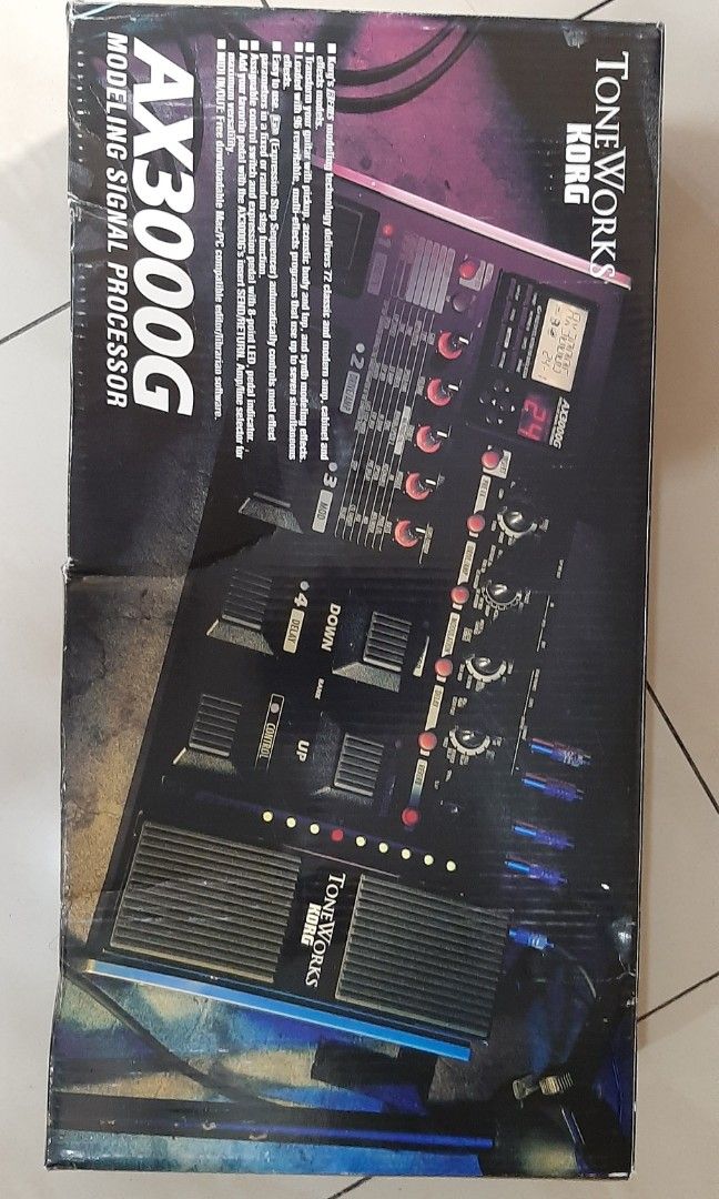 Korg AX3000G guitar effects, Hobbies & Toys, Music & Media, Musical Instruments on Carousell