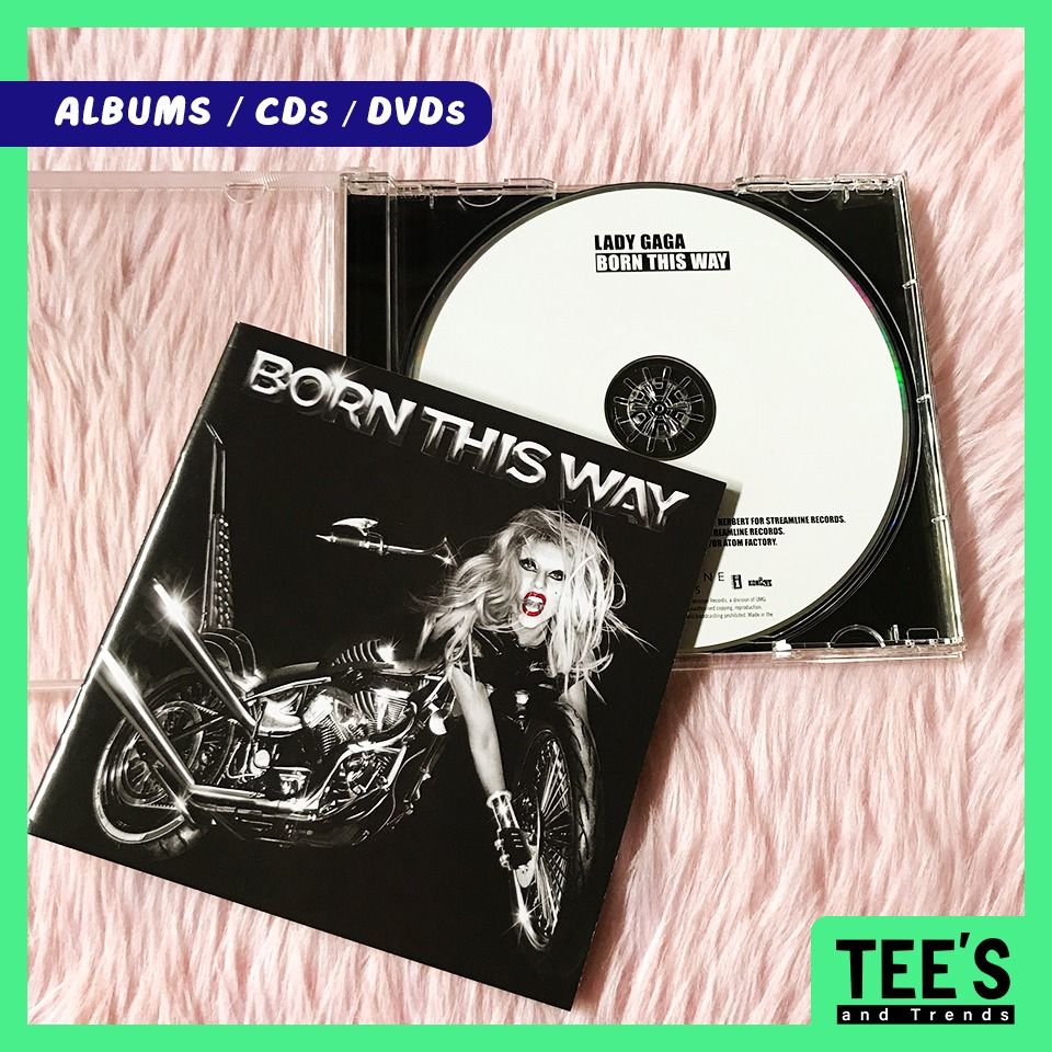 Lady Gaga - Born This Way (Standard), Hobbies & Toys, Music & Media ...