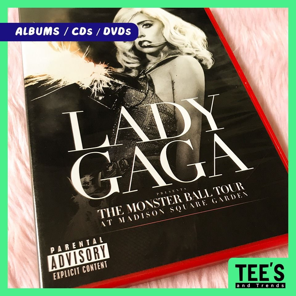 Lady Gaga - The Monsterball DVD, Hobbies & Toys, Music & Media, CDs ...