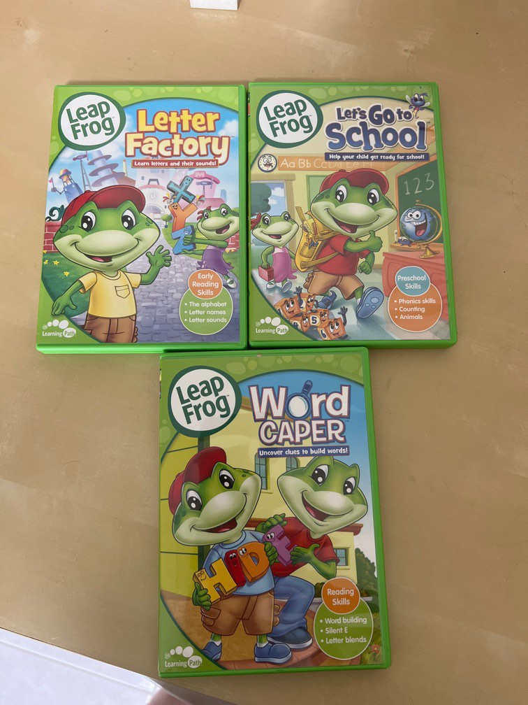 Leapfrog preschool early reading skills DVD, Hobbies & Toys, Books ...