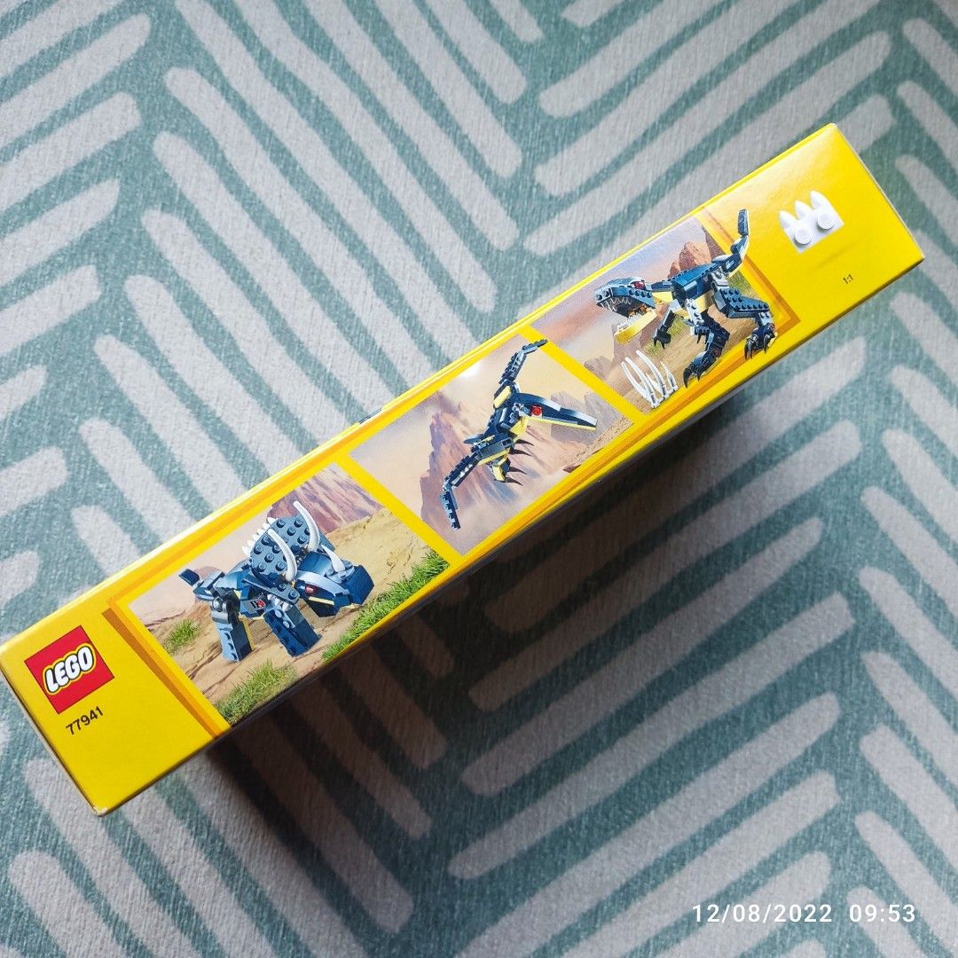 Lego 77941 Lego Creator Lego Mighty Dinosaurs Blue, Hobbies & Toys ...