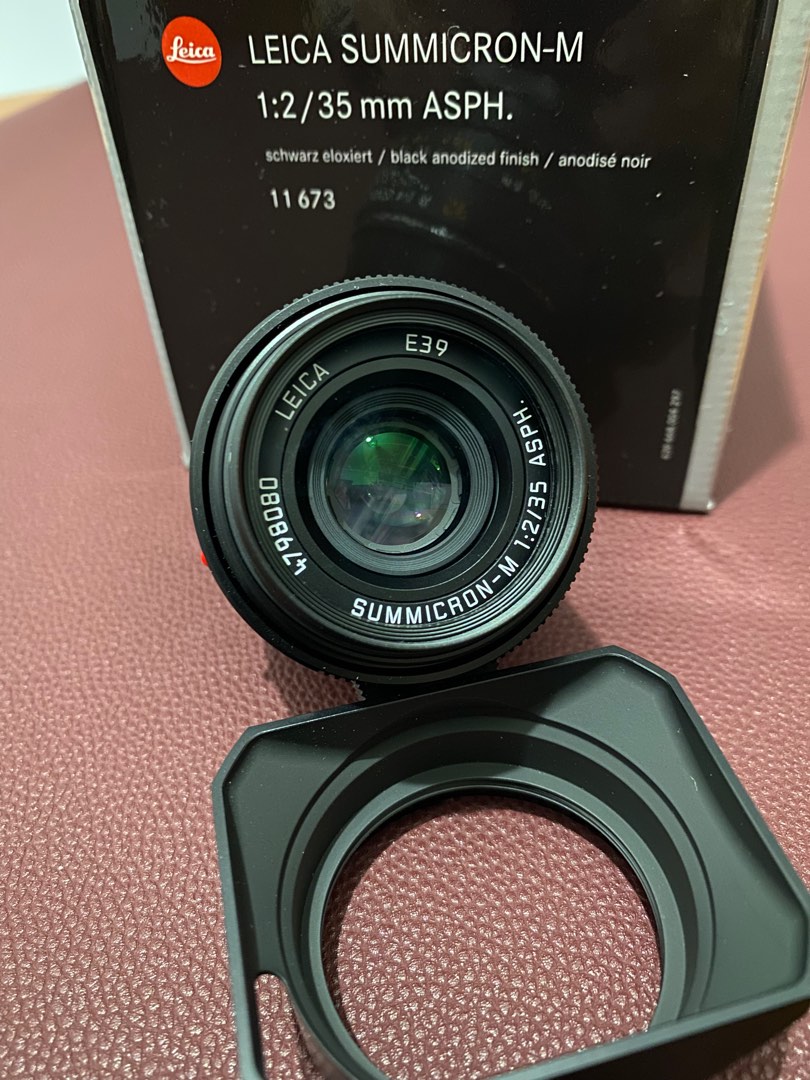 Leica 35mm F2 Summicron ASPH #11673, Photography, Lens & Kits on Carousell
