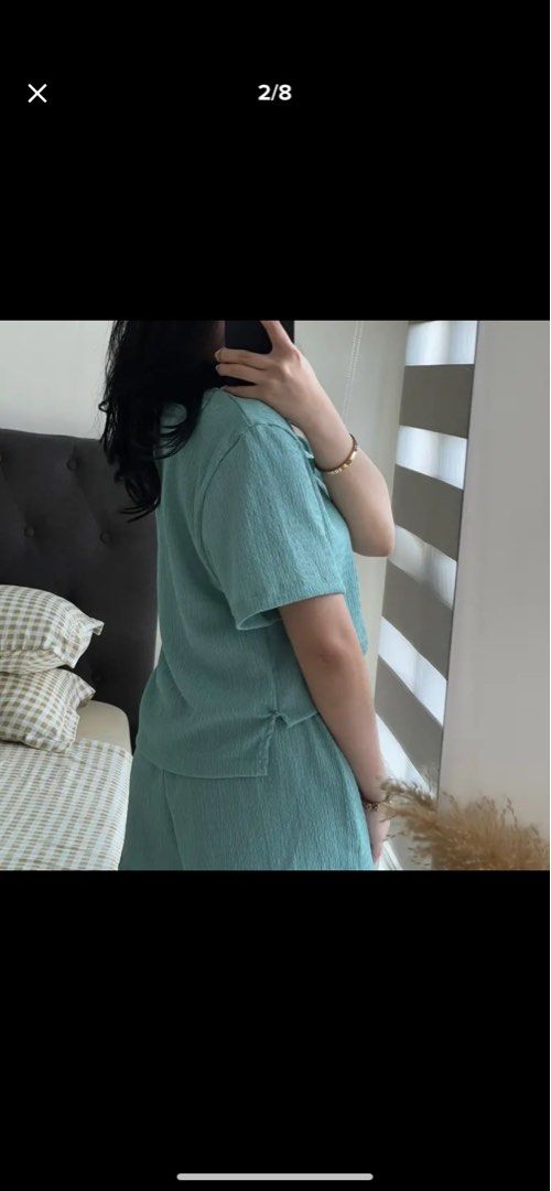 Light Blue Coordinates, Women's Fashion, Dresses & Sets, Sets or ...