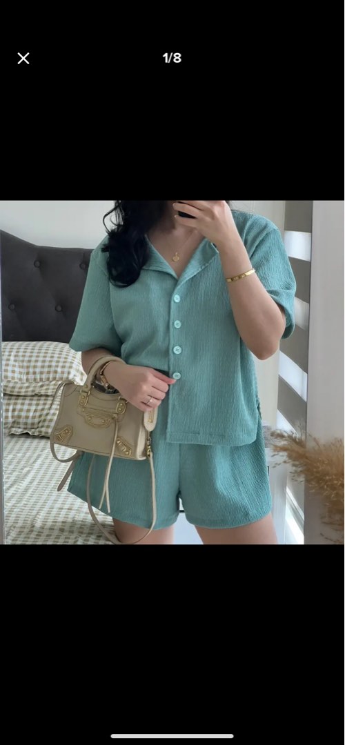 Light Blue Coordinates, Women's Fashion, Dresses & Sets, Sets or ...