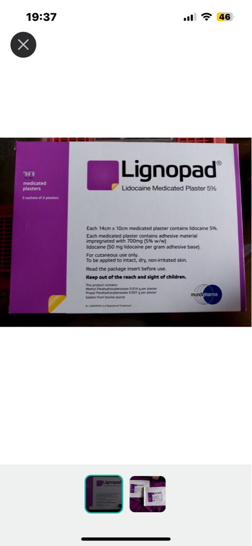 Lignopad, Health & Nutrition, Medical Supplies & Tools on Carousell