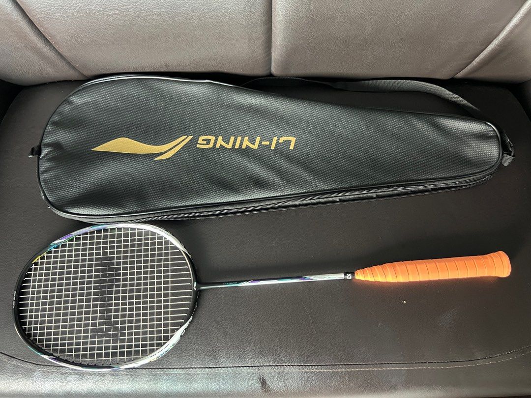LI-NING Tectonic 9 Badminton Racket, Sports Equipment, Sports & Games ...