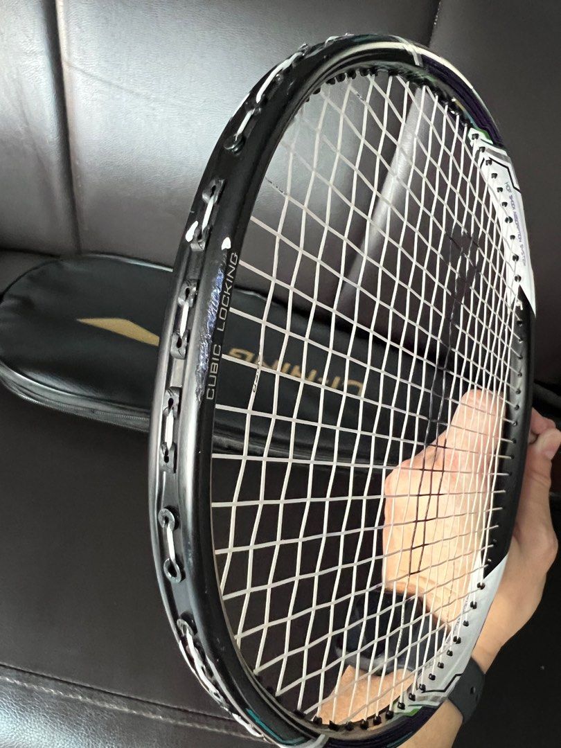 LI-NING Tectonic 9 Badminton Racket, Sports Equipment, Sports & Games ...