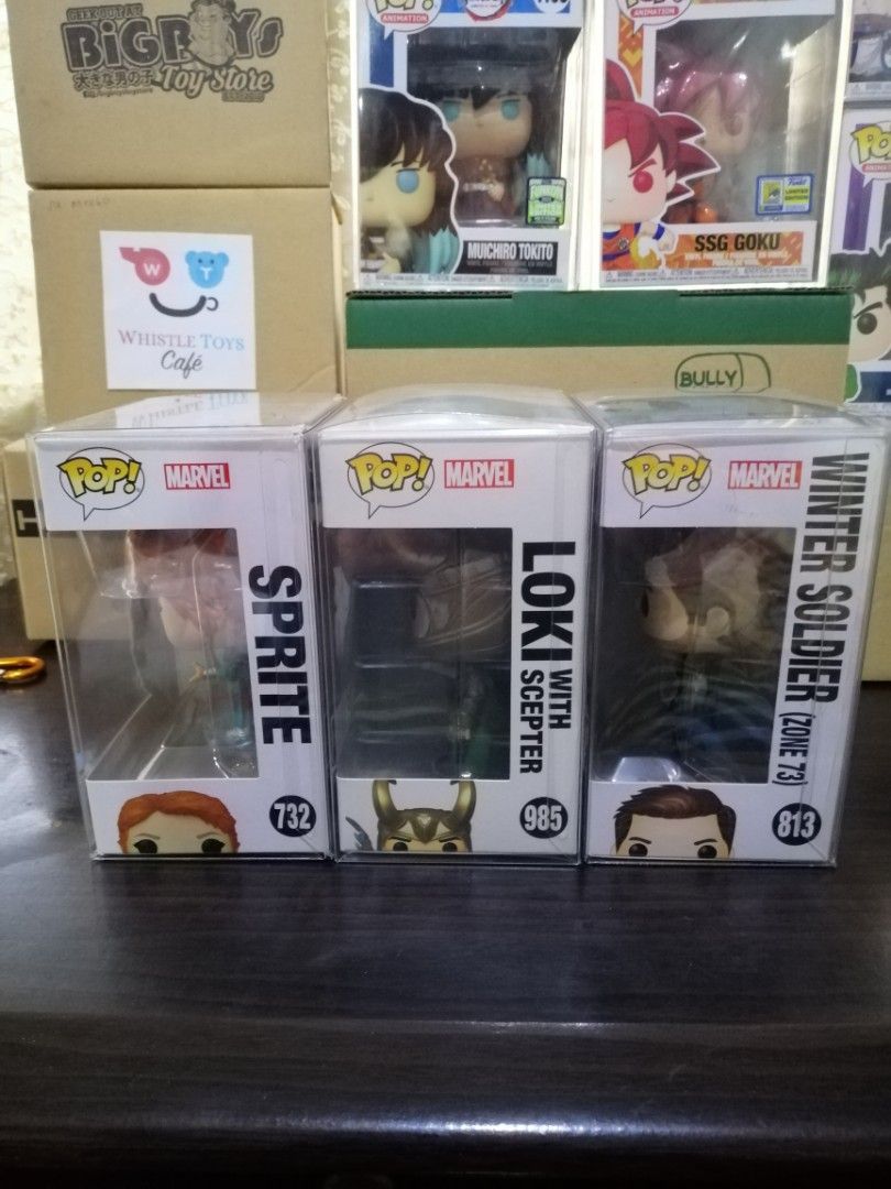 Loki,Winter Soldier, Sprite set 2,000 only, Hobbies & Toys, Toys ...