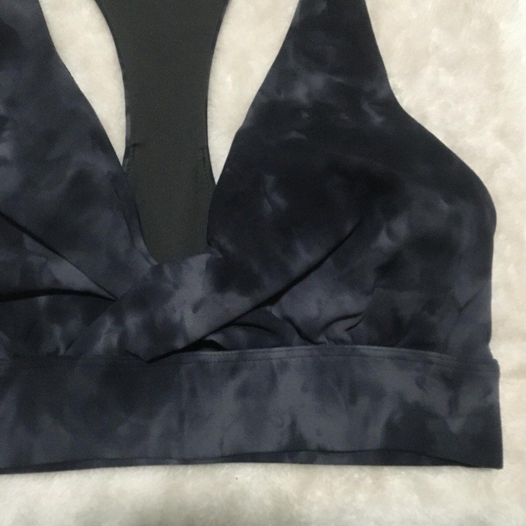 Lululemon awakenings bra in diamond dye pitch grey/graphite grey, Women ...