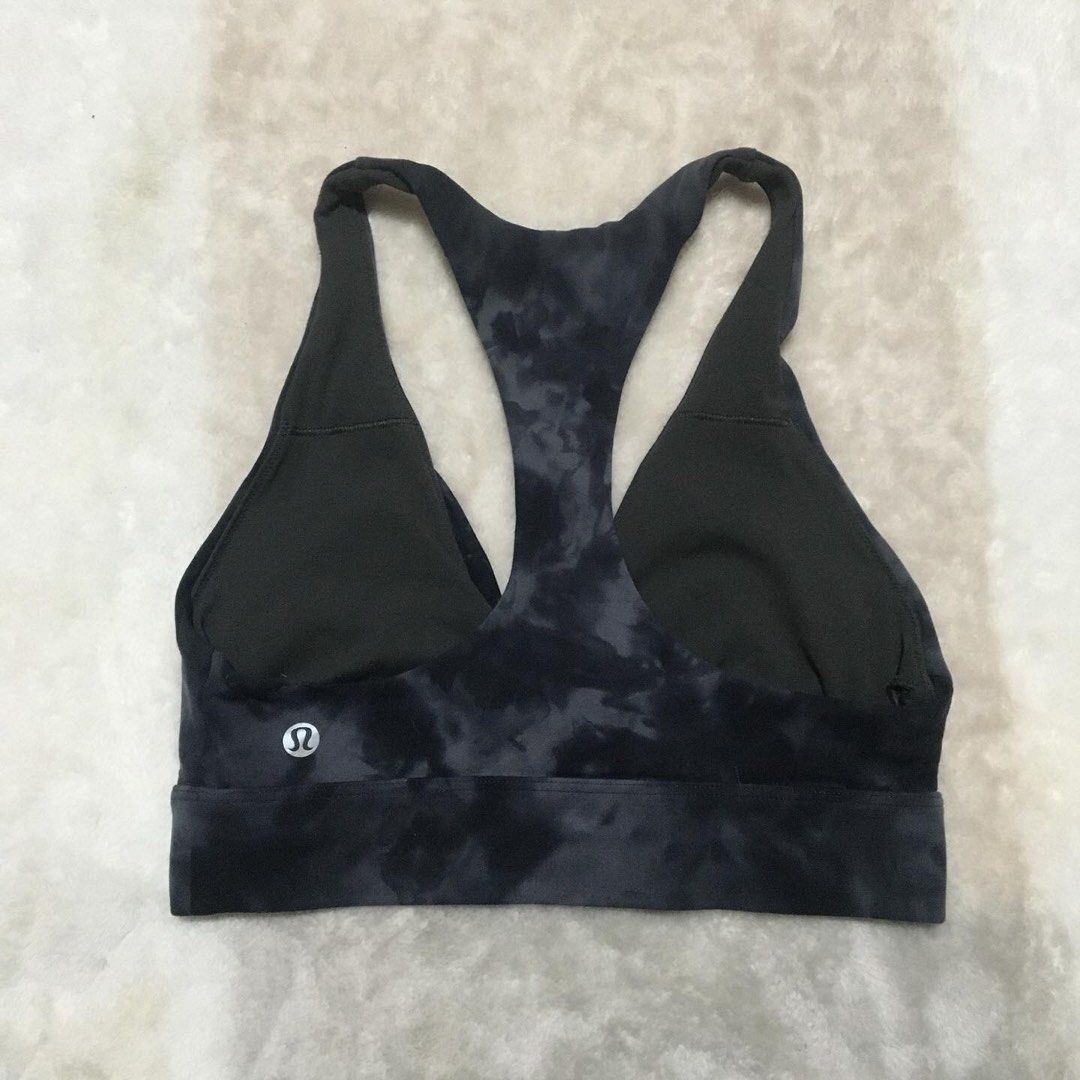 Lululemon awakenings bra in diamond dye pitch grey/graphite grey, Women ...