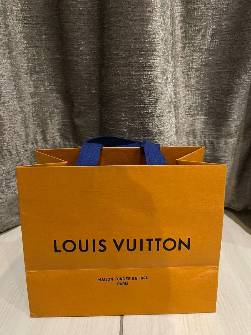 LV Paper Bag, Luxury, Bags & Wallets on Carousell