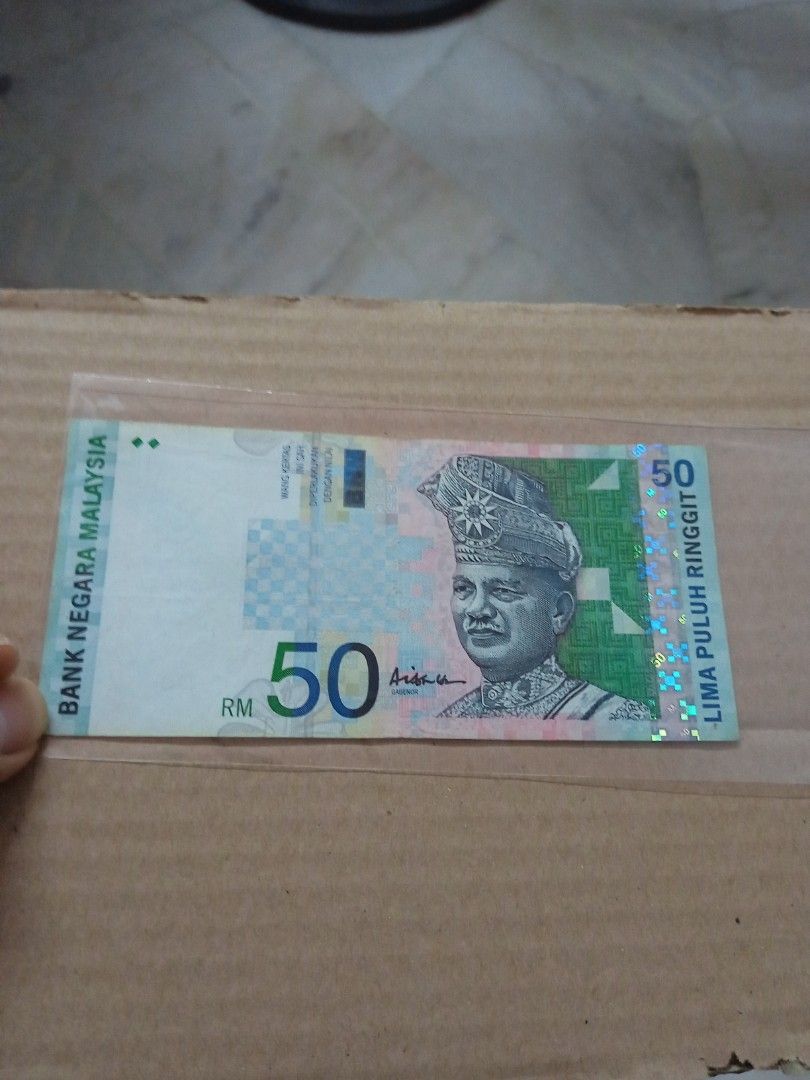 Malaysia old Rm50 banknote, Hobbies & Toys, Collectibles & Memorabilia ...
