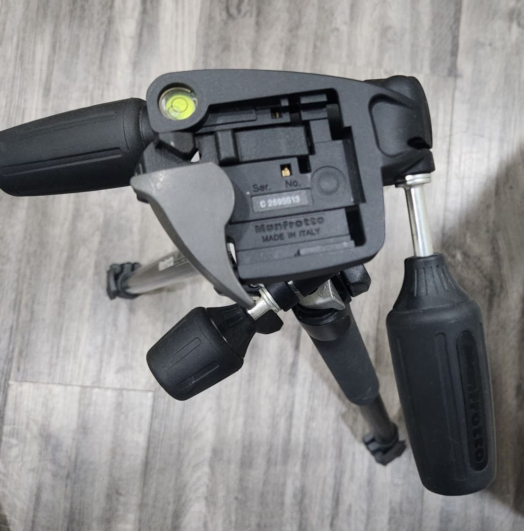 Manfrotto MT294A3 290 Video Kit with fluid head 128 RC, Photography ...