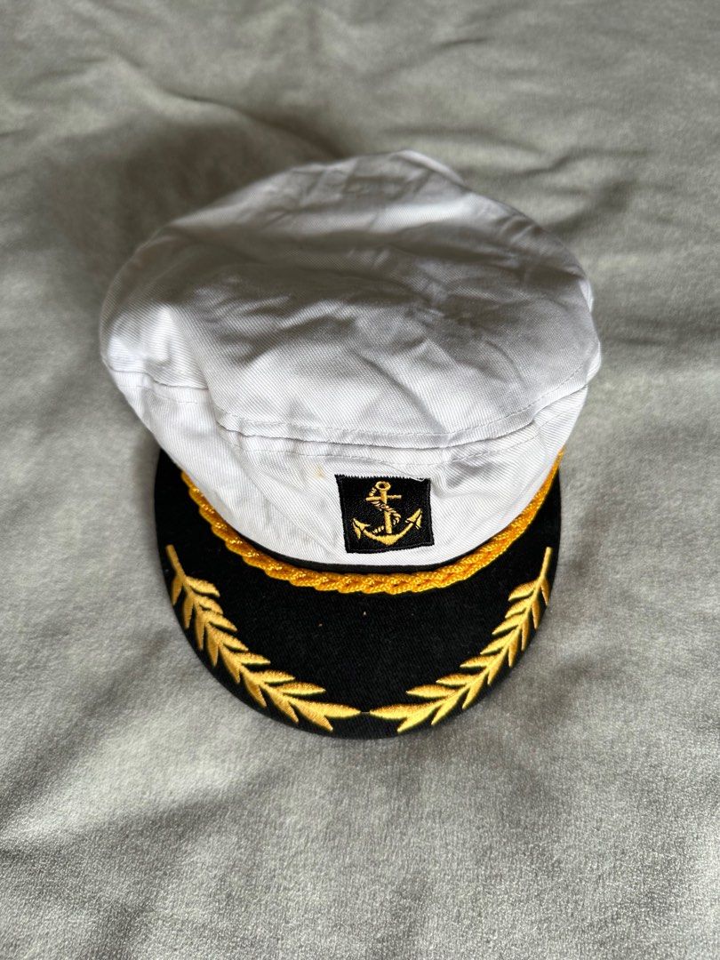 Marine Hat, Men's Fashion, Watches & Accessories, Caps & Hats on Carousell