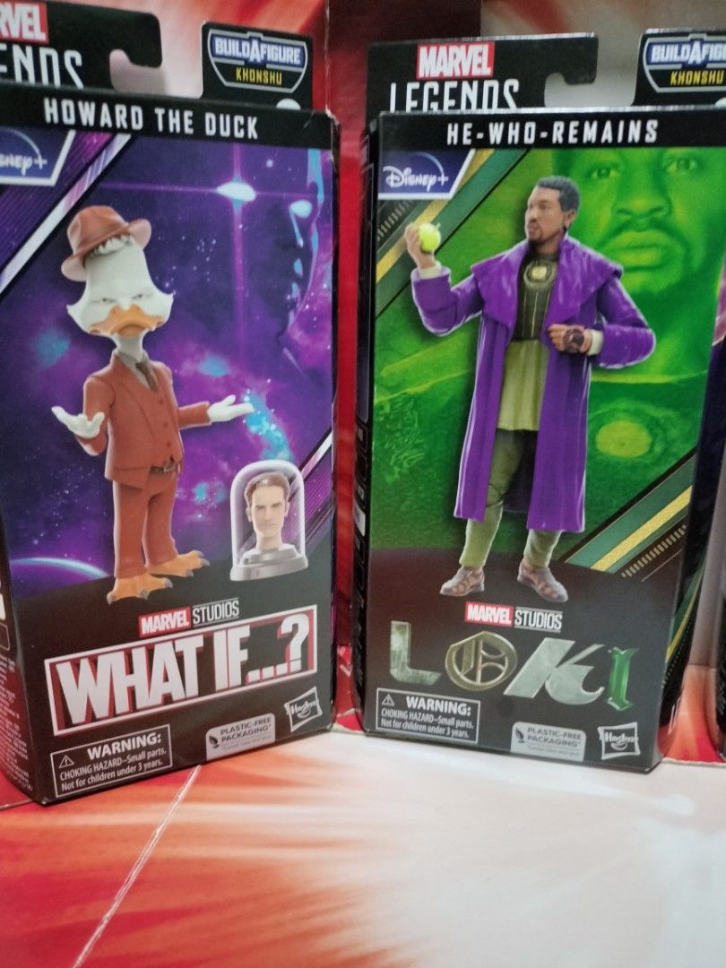 Marvel legends what if Howard the duck he who remains red skull classic ...