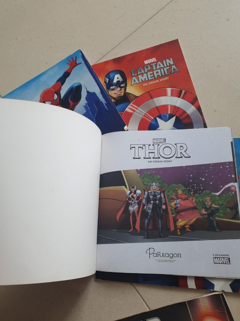 Marvel Story books, Hobbies & Toys, Books & Magazines, Children's Books ...