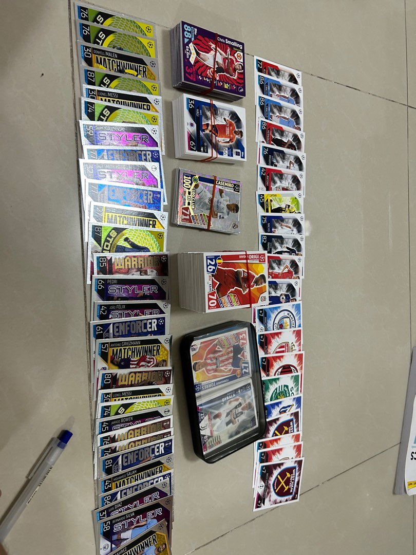 Match attack cards many seasons, Hobbies & Toys, Memorabilia ...