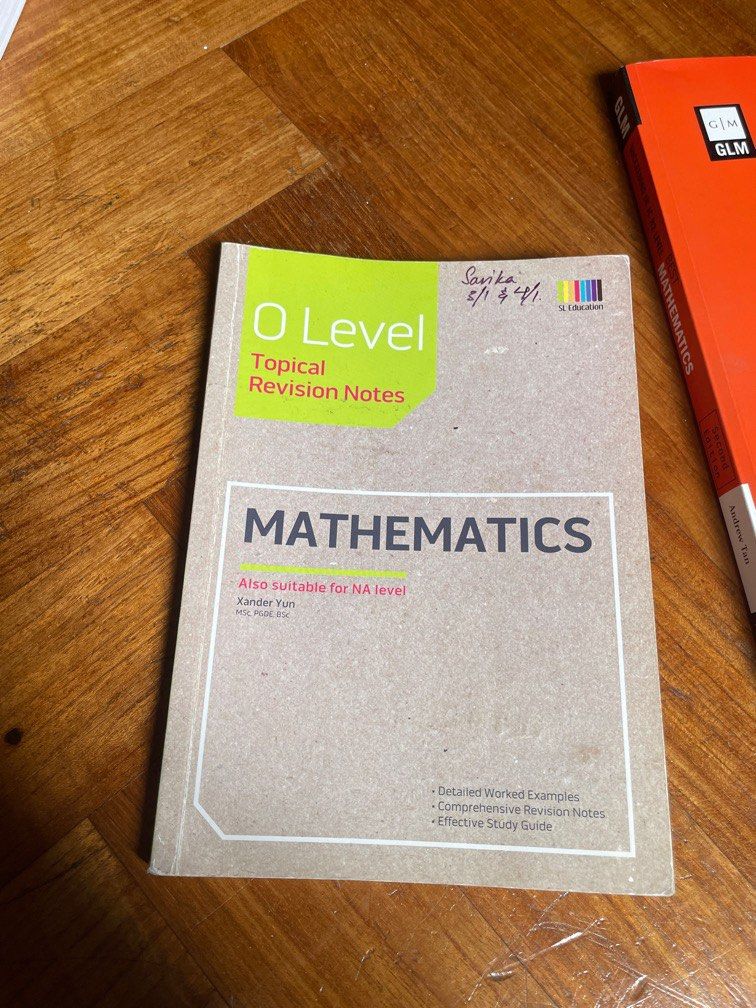 Mathematics textbooks (JC H2/ O level E math), Hobbies & Toys, Books ...
