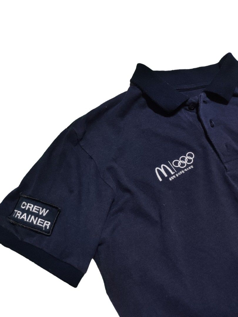 McDonald's Crew Trainer Polo Shirt, Men's Fashion, Tops & Sets, Tshirts ...