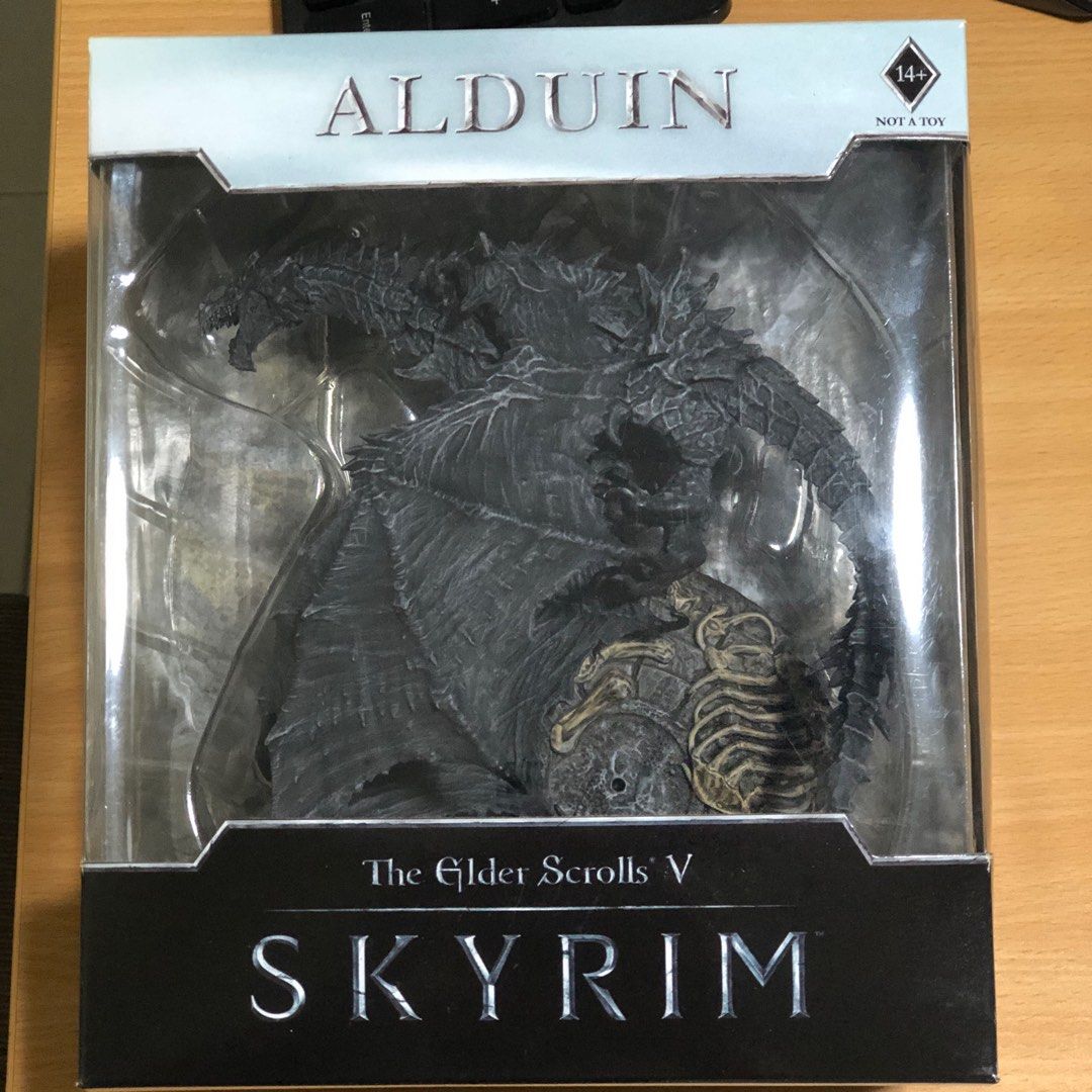 McFarlane Skyrim Alduin from The Eldar Scrolls, Hobbies & Toys, Toys ...