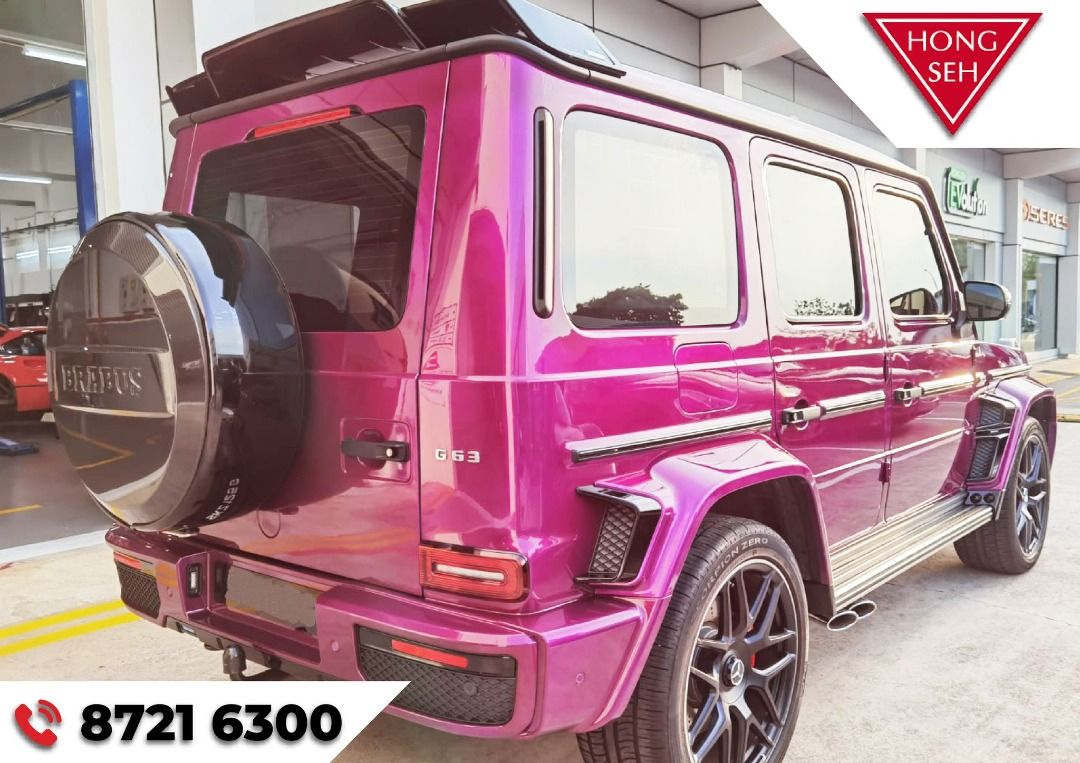 Mercedes -Benz G63 AMG Paint Job, Car Accessories, Car Workshops ...