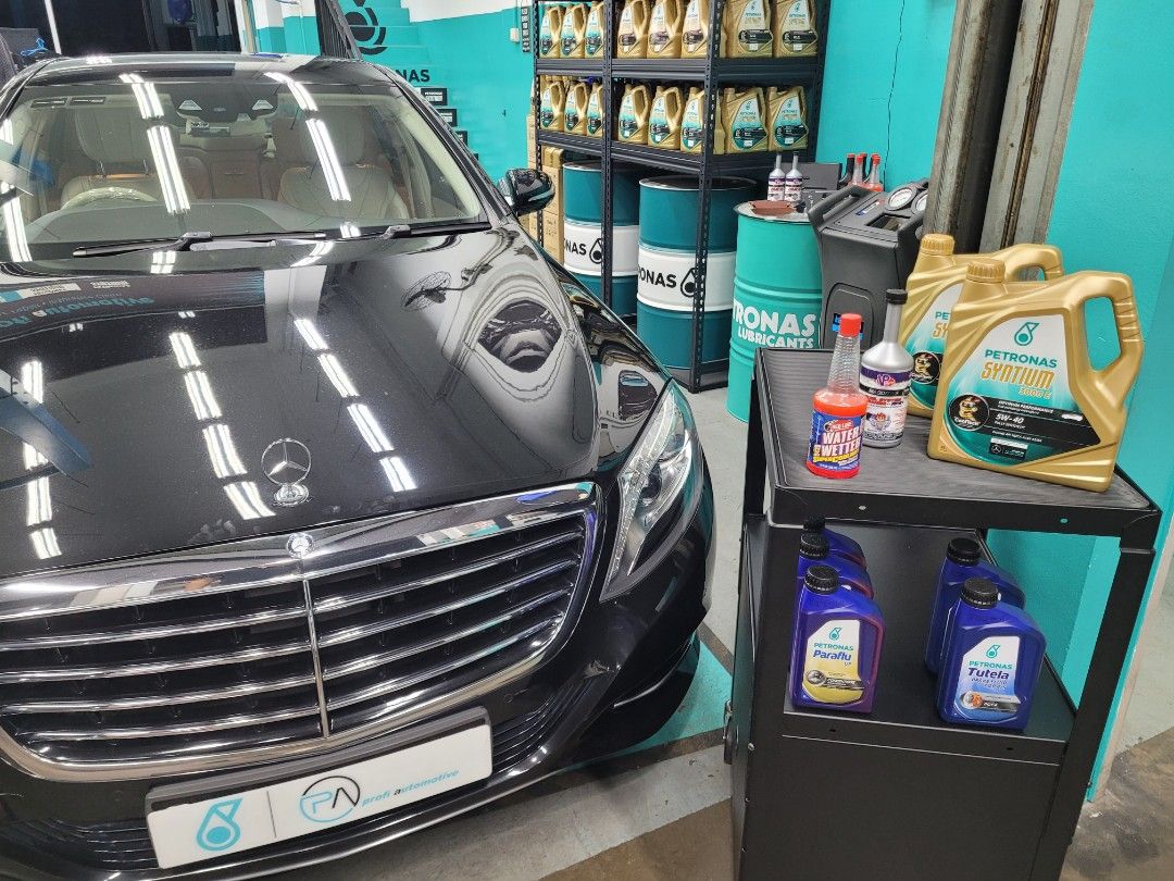 Mercedes Benz S Class S350 (W222) - Petronas Syntium 3000 E 5W40 Fully ...