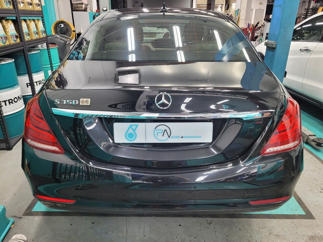 Mercedes Benz S Class S350 (W222) - Petronas Syntium 3000 E 5W40 Fully ...