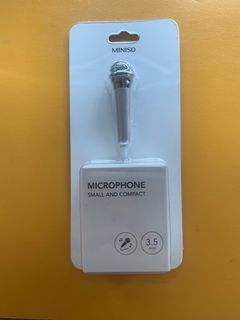 Mini Microphone (Miniso), Audio, Microphones on Carousell