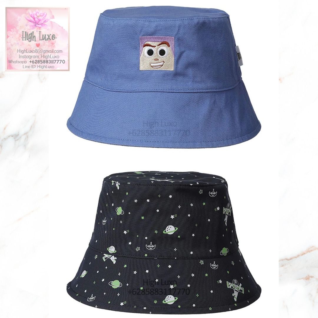 MINISO Toy Story Collection Convertible Bucket Hat Lotso Buzz Lightyear ...