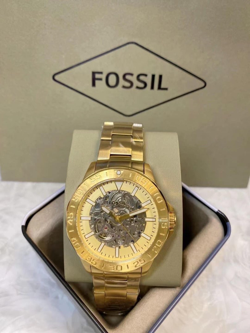 MK AUTOMATIC STEEL ALL GOLD DIAL AUTHENTIC WATCH, Men's Fashion ...