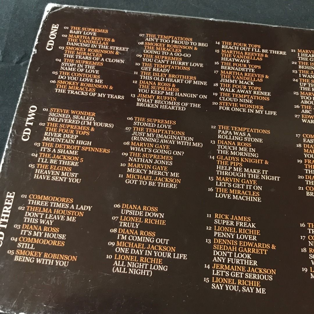 MOTOWN - The Ultimate Collection (3 CD Set), Hobbies & Toys, Music ...