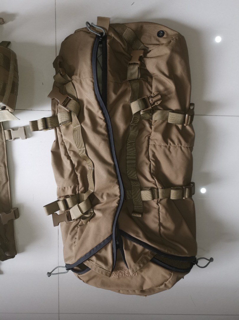 Mystery Ranch NICE Frame with Packs. Coyote Brown, Men's Fashion, Bags ...