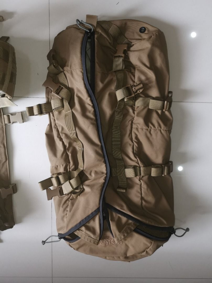 Mystery Ranch NICE Frame with Packs. Coyote Brown, Men's Fashion, Bags ...