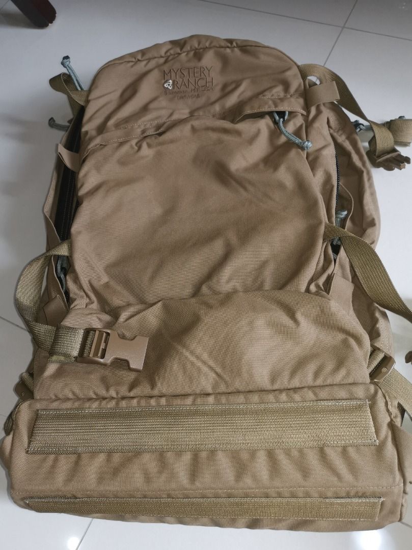 Mystery Ranch NICE Frame with Packs. Coyote Brown, Men's Fashion, Bags ...