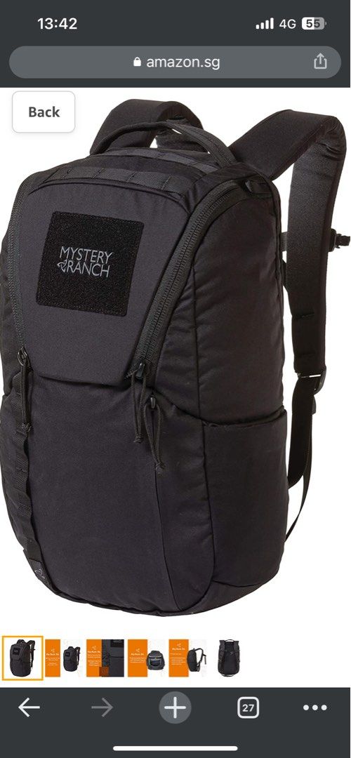 MYSTERY RANCH Rip Ruck 15, Men's Fashion, Bags, Backpacks on Carousell