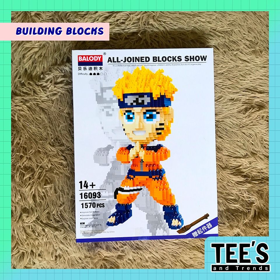 Naruto Building Blocks (LEGO Type), Hobbies & Toys, Toys & Games on ...