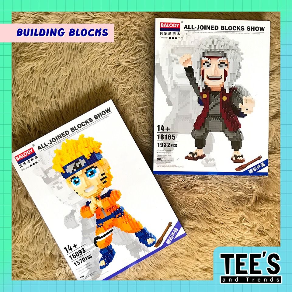 Naruto Building Blocks (LEGO Type), Hobbies & Toys, Toys & Games on ...