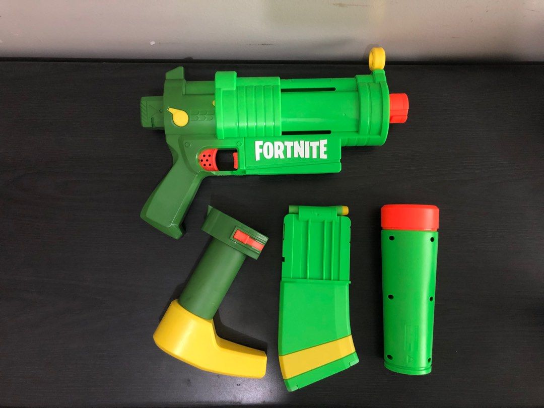 Nerf Fortnite SMG-Zesty dart blaster, Hobbies & Toys, Toys & Games on ...
