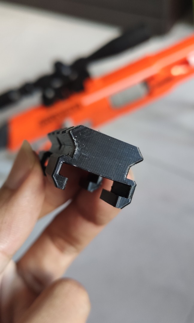 Nerf rail to Picatinny rail conversion, Hobbies & Toys, Toys & Games on ...