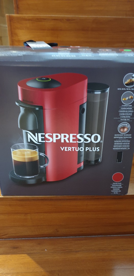 Nespresso Vertuo Plus Coffee Machine, TV & Home Appliances, Kitchen ...