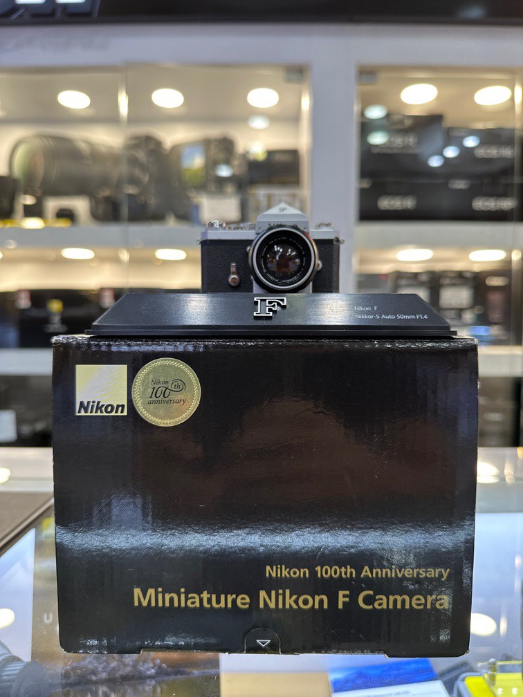 Nikon 100th Anniversary Miniature Nikon F Camera, Photography, Cameras ...