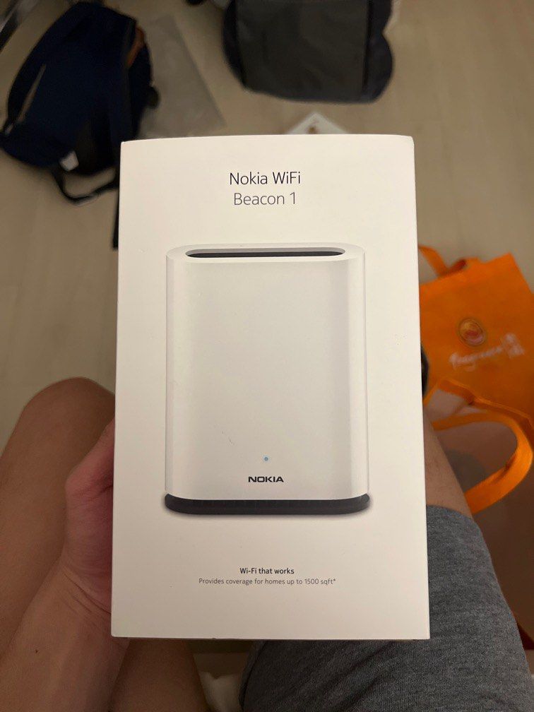 Nokia Wifi Beacon 1 Mesh Router, Computers & Tech, Parts & Accessories ...