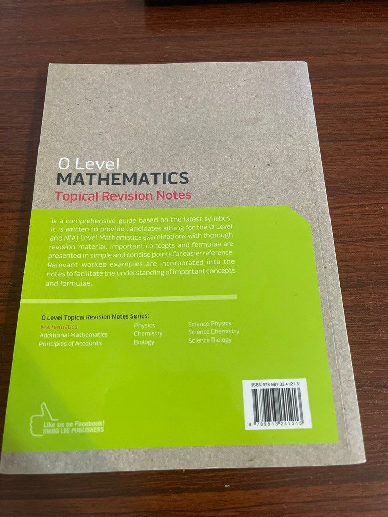 o level elementary maths topical guidebook, Hobbies & Toys, Books ...