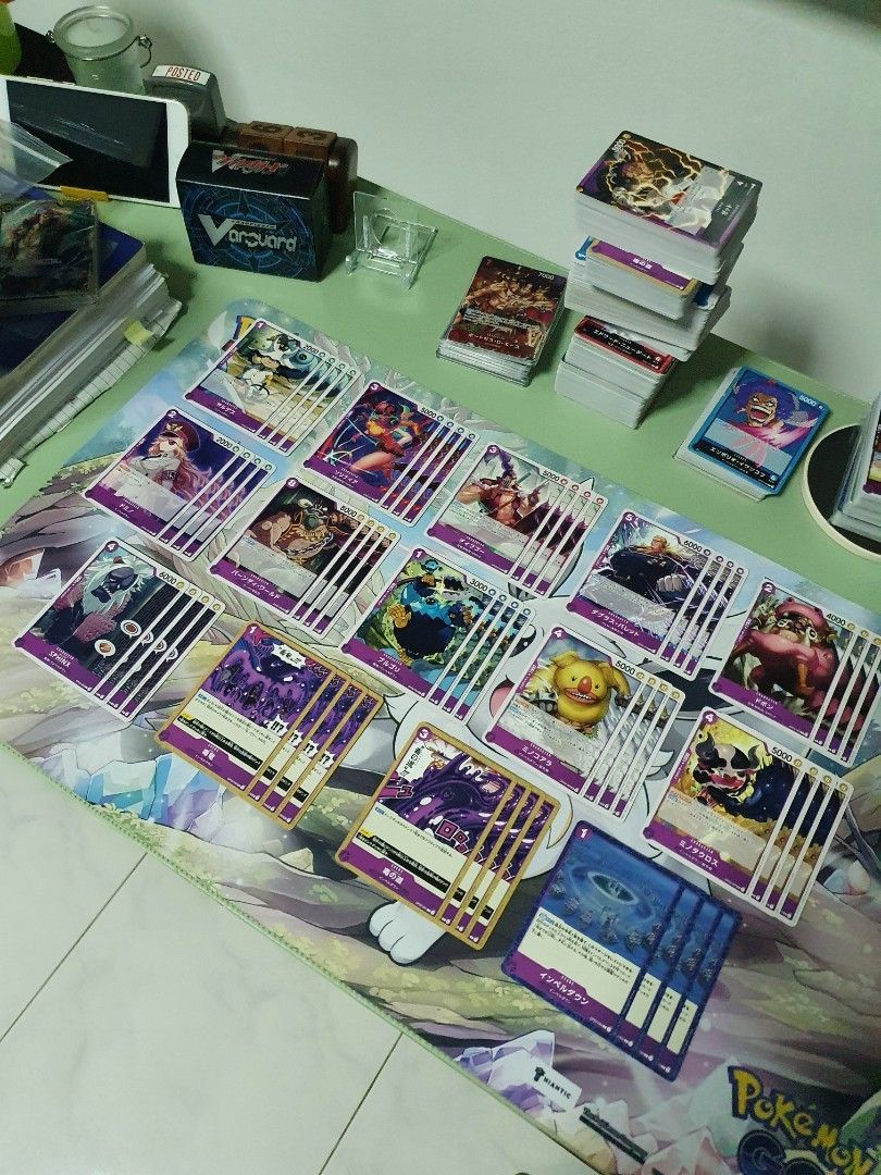 One Piece TCG: Purple Impel Down Playset (OP02), Hobbies & Toys, Toys ...