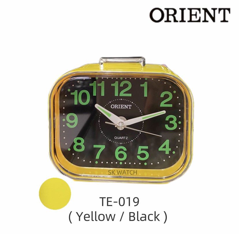 Orient Alarm Clock, Furniture & Home Living, Home Decor, Clocks on ...