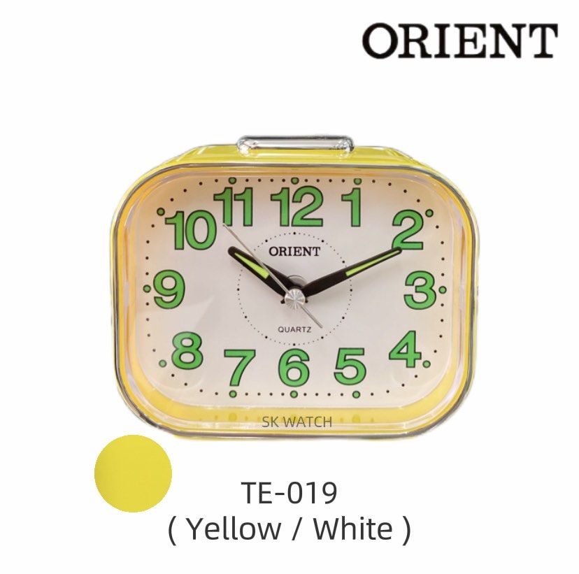 Orient Alarm Clock, Furniture & Home Living, Home Decor, Clocks on ...