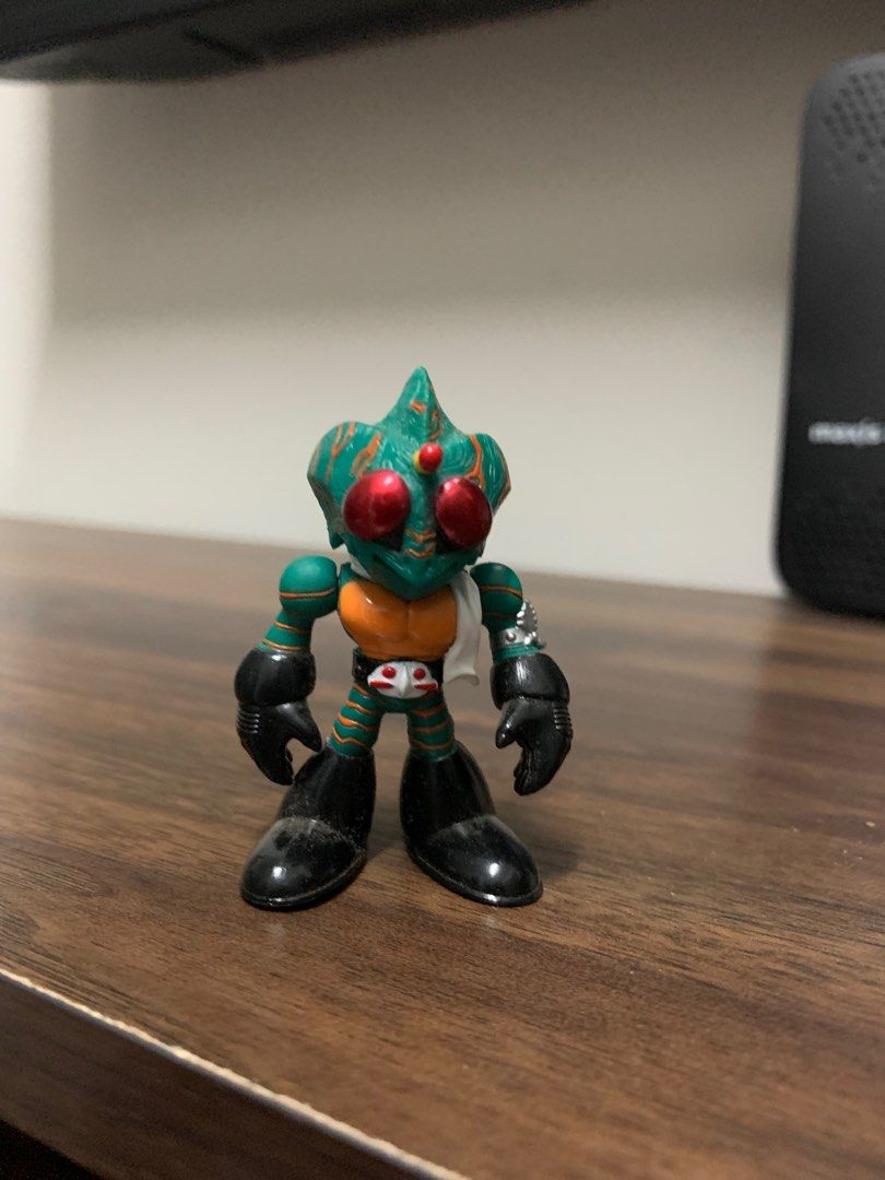 ORIGINAL BANDAI Kamen Rider Amazon Chibi Figure, Hobbies & Toys, Toys ...
